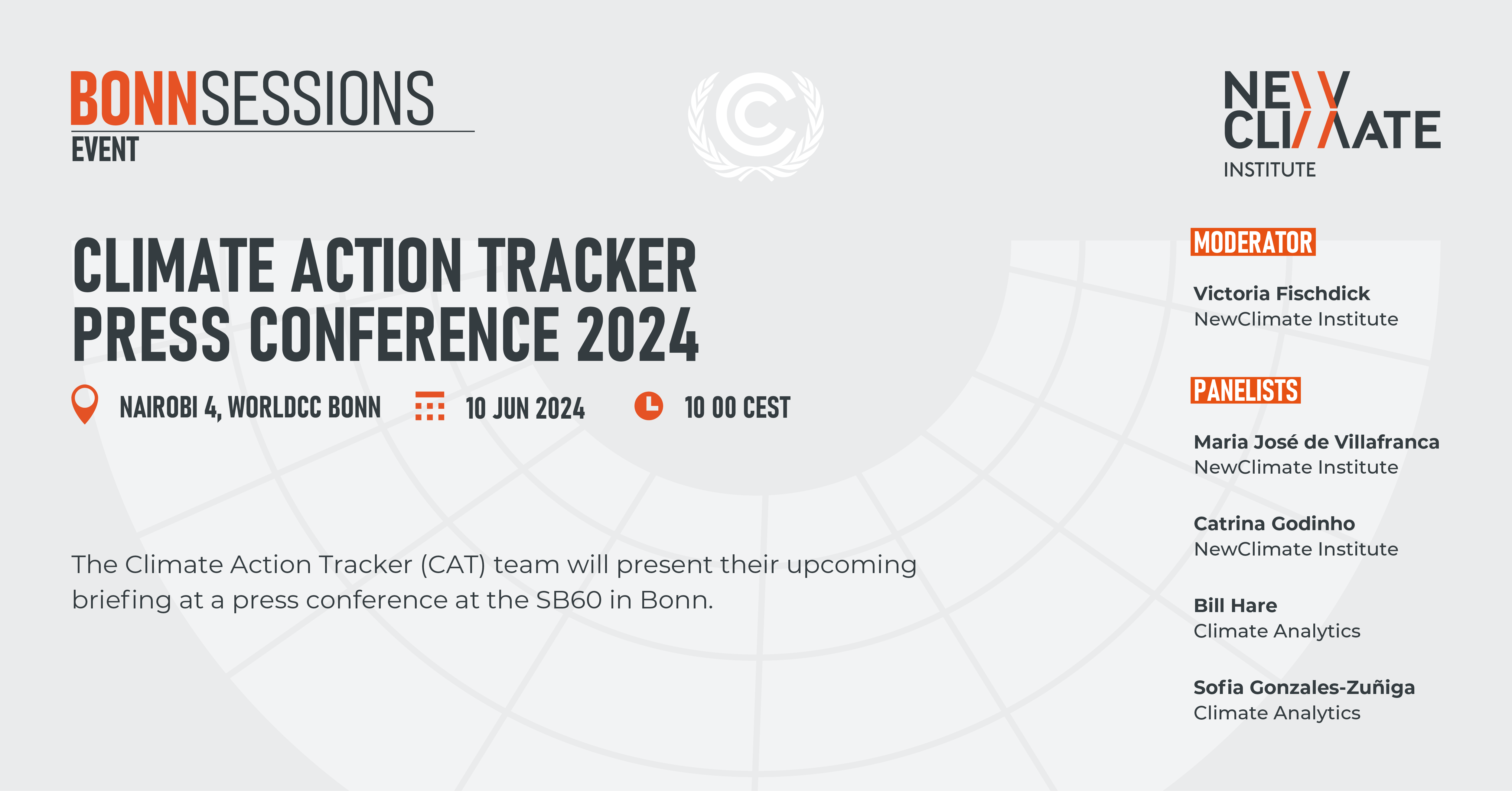 Bonn sessions: Climate Action Tracker press conference 2024 ...